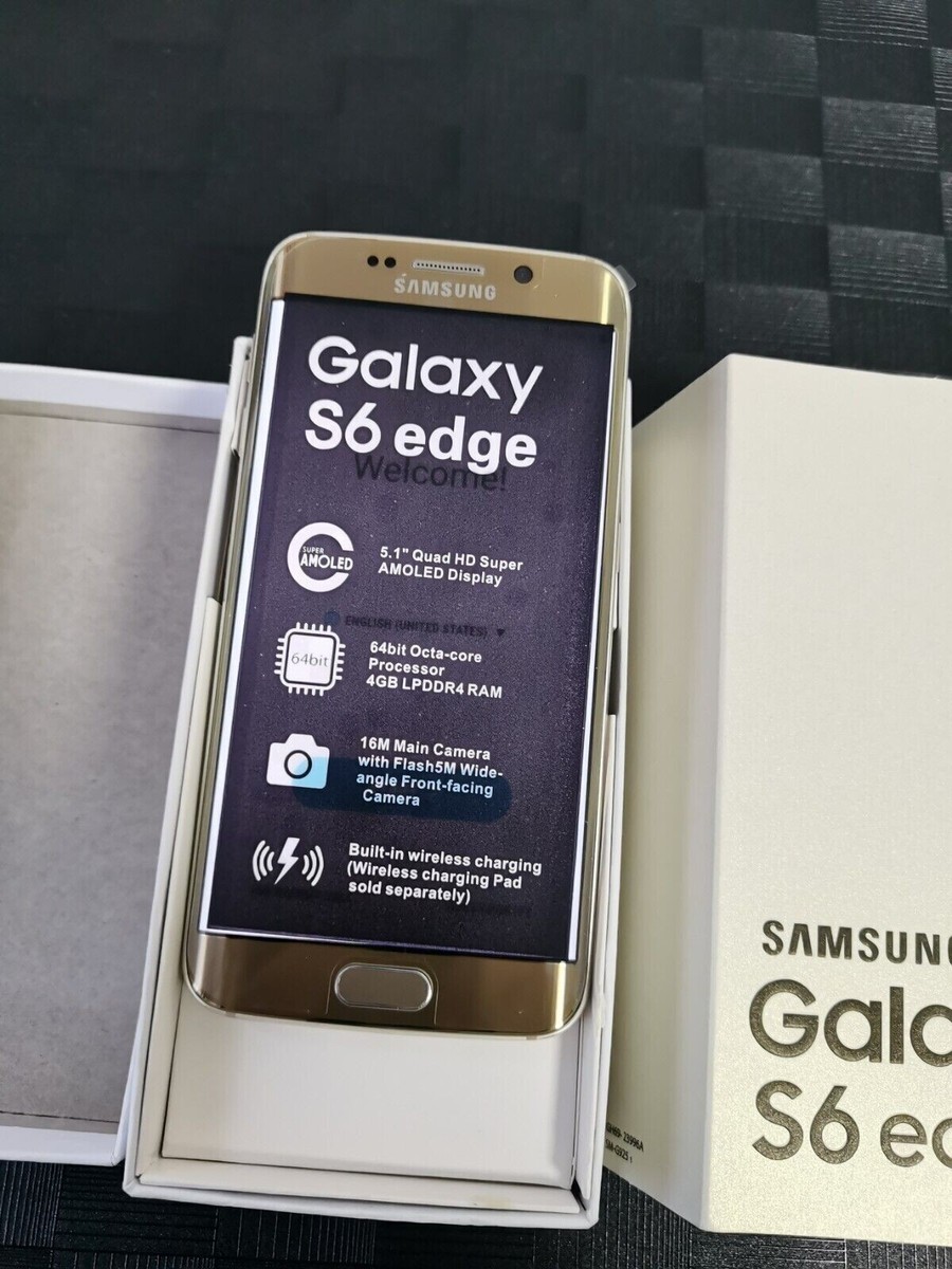 Galaxy S6 Edge Gold 925