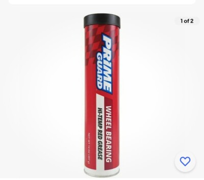 Pack of 2 Prime Guard Hi-Temp Red Wheel Bearing Grease | eBay