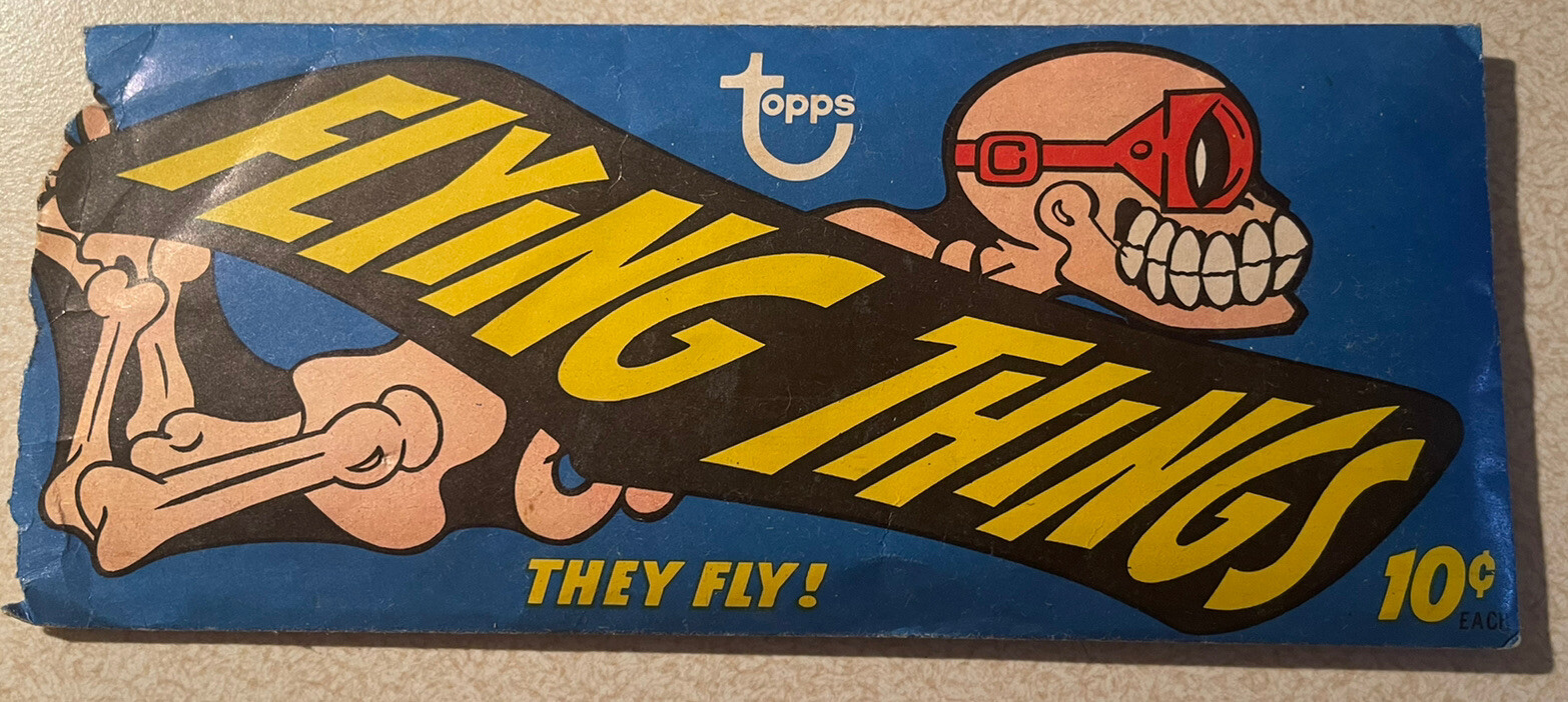 LOT OF 2 TOPPS FLYING THINGS - FLYING NOSE & HANDS BRINKER W/WRAPPER | eBay