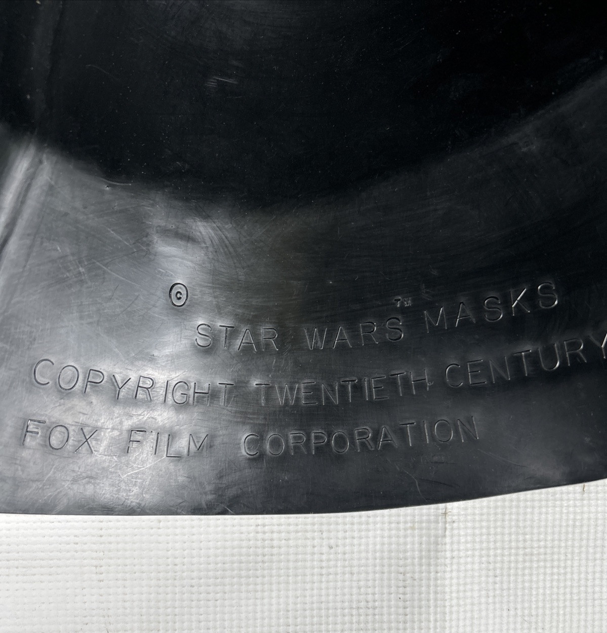 Star Wars Darth Vader Collector Helmet 1996 2 Piece Don Post Mask ...