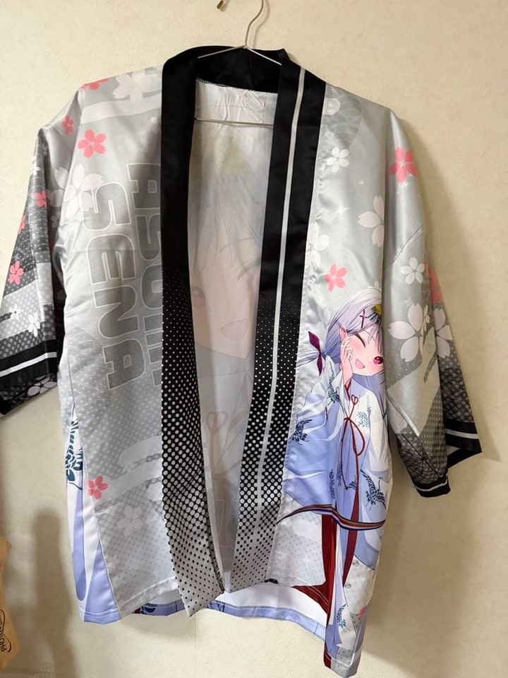 M29h Sorazumi Sena Shrine Maiden White Miko Costume Free Size Anime ...