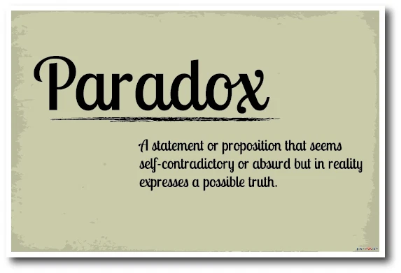 Paradox In Literature