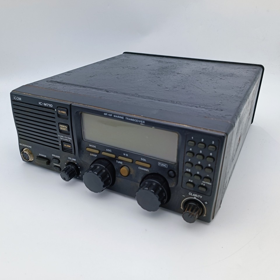 ICOM IC-M710 Professional Marine MF/HF SSB Transceiver Single Sideband ...
