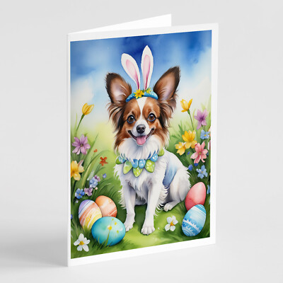 Papillon Easter Egg Hunt Greeting Cards and Envelopes Pack of 8 ...