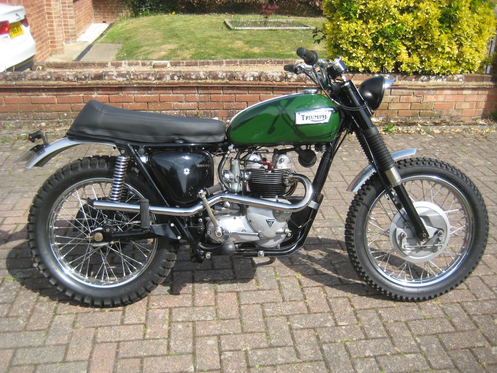 1971 Triumph T100r Daytona Street Scrambler Desert Racer - Bike Years ...