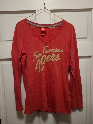 The Nike Tee San Francisco 49ers Long Sleeve Red Medium p-28 | eBay