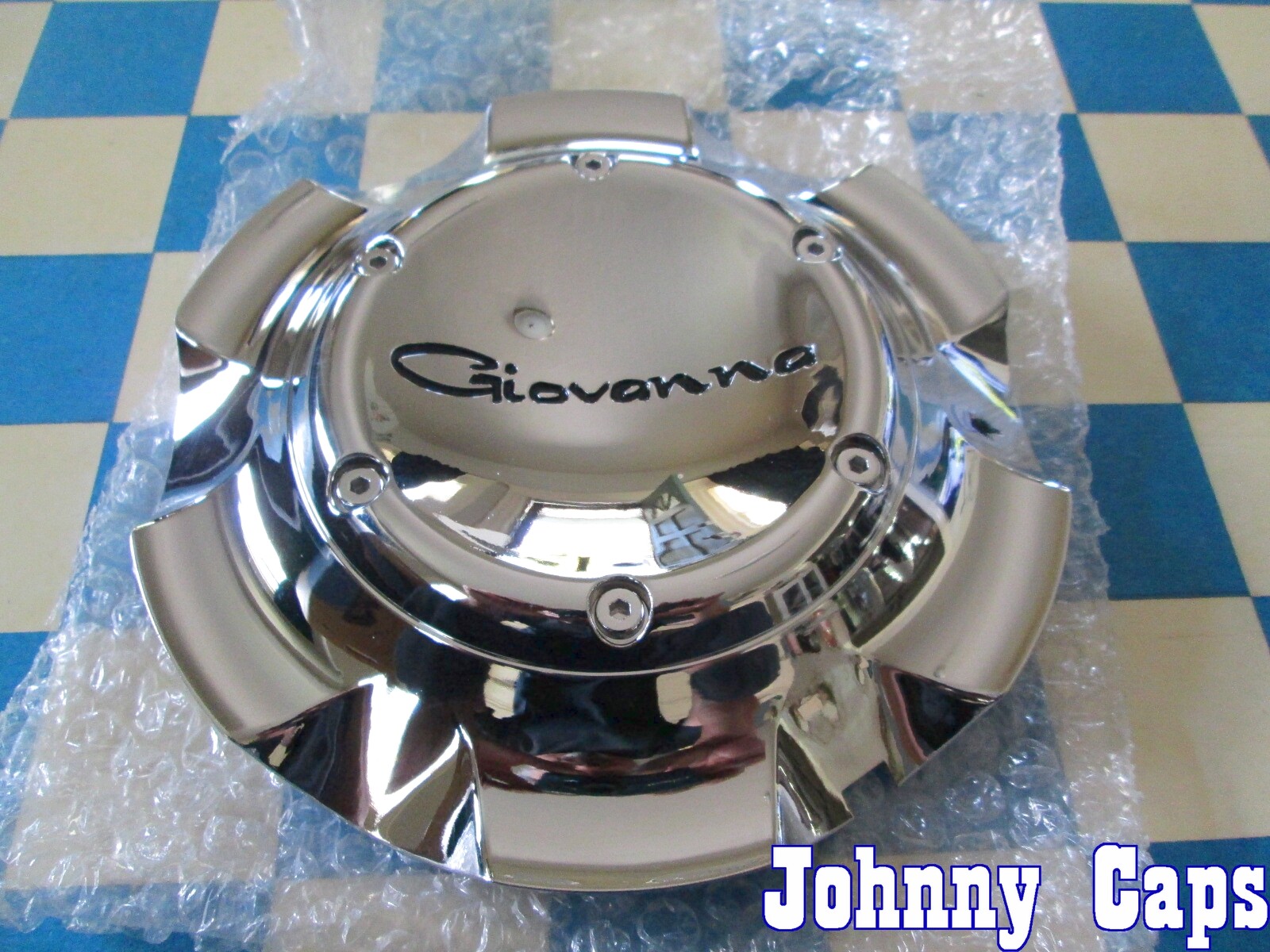 GIOVANNA Wheels # C008 . NEW Custom Wheel CHROME Center Cap [JC] (QTY ...