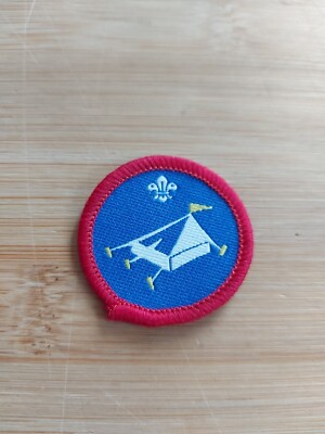 UK Scouting Scout Activity Badge Camper OLD LOGO | eBay UK