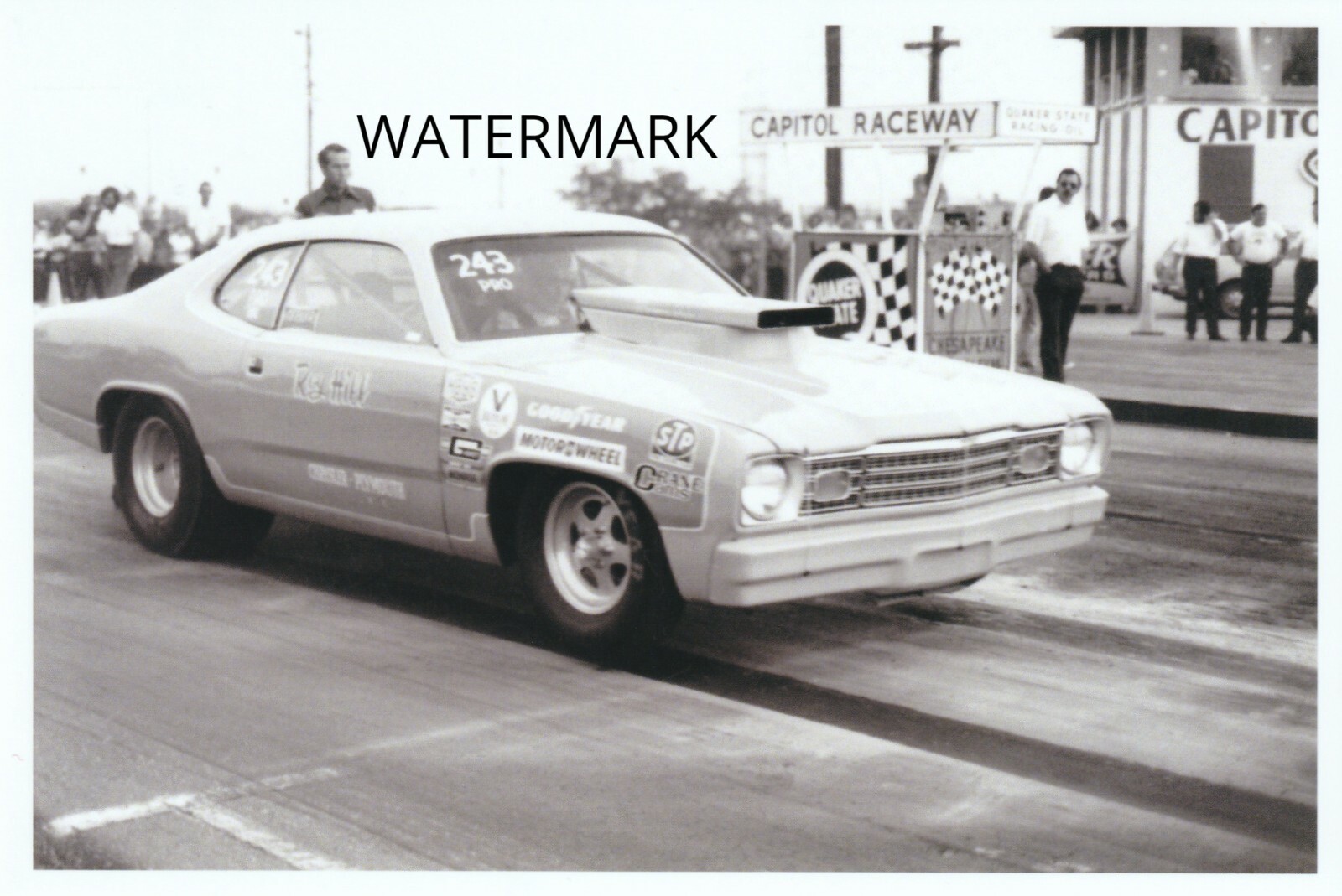 Vintage NHRA Drag Racing-Roy Hill's 1974 HEMI Duster PRO Stock-CAPITOL ...