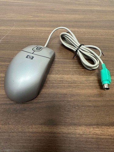 HP PS2 Wired Silver Mouse Model MO15K Very Good | eBay
