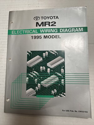1995 Toyota MR2 Electrical Wiring Diagram Manual Turbo NA Factory OEM Service | eBay