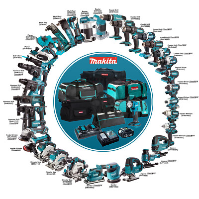 Makita 18V LXT Cordless Power Tool Combo Kit, Body Only DIY ...