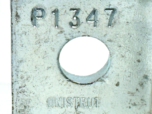 Unistrut P1347 2-Hole Z Shaped Bracket for sale online | eBay
