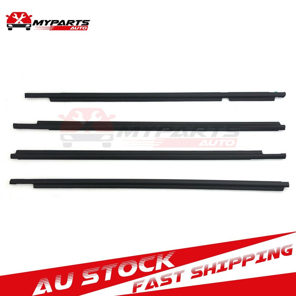 Outer Door Weather Window Rubber Seal For Toyota Landcruiser PRADO 120 ...