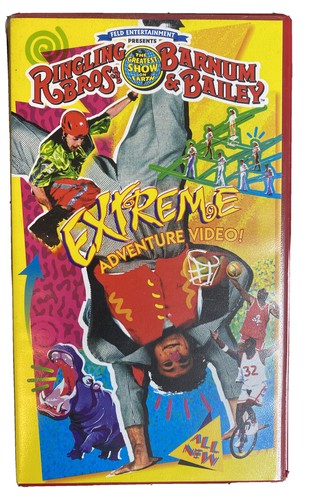 RINGLING BROS Barnum Bailey Circus EXTREME ADVENTURE VIDEO VHS 1997 | eBay