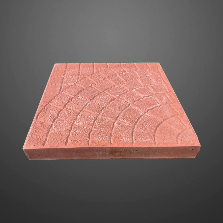 Mozaic Square Red Concrete Patio Paver 16-in L x 16-in W x 2-in H | eBay