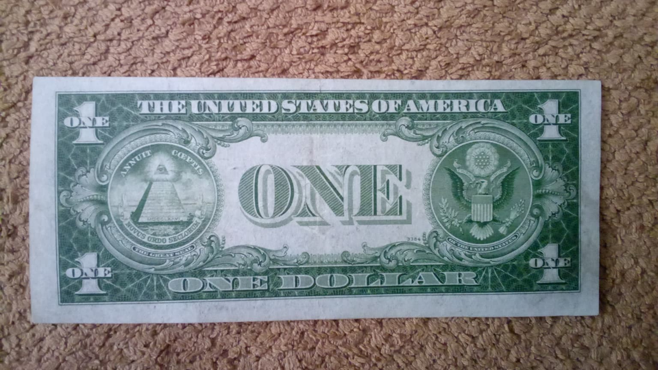 1935 A $1 ONE DOLLAR SILVER CERTIFICATE NORTH AFRICA NOTE, VF++/XF ...