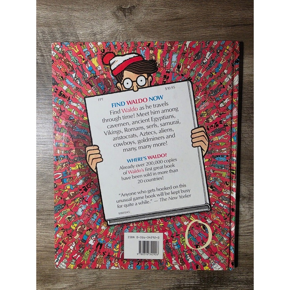 Find Waldo Now Martin Hanford Childrens Activity Book Kids Reading ...