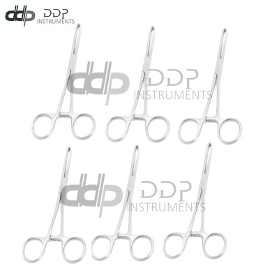 Lot of 6 Pieces Allis Tissue Clamp Forceps 7'' 4x5 Teeth Economy Grade ...