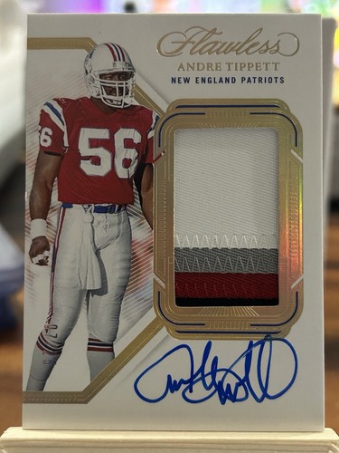 2023 Panini Flawless Andre Tippett Patch AUTO /25 | eBay