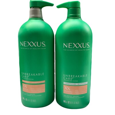 Nexxus Unbreakable Care Anti-Breakage Sulfate-Free Shampoo Conditioner ...