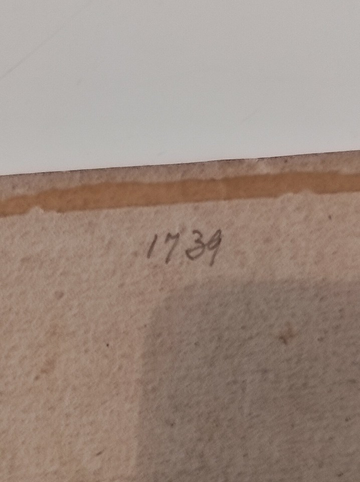 Gravure sur papier signé Demarteau Gilles, L'aîné( 1729-1776), d'après ...