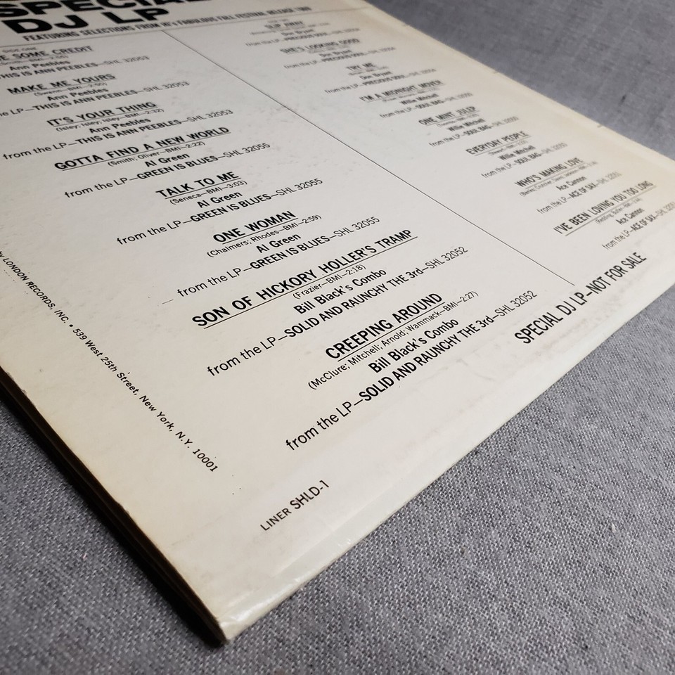 Hi Records Special DJ LP Selections From HI Fall Festival 1969 Promo | eBay