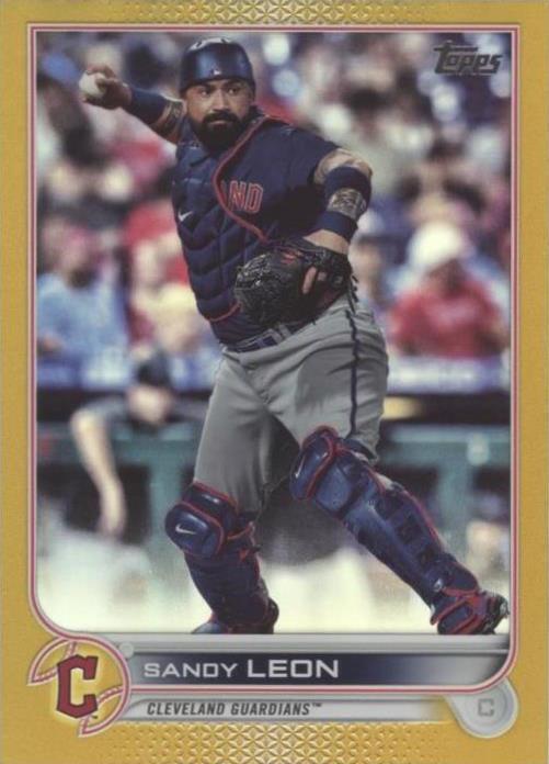 2022 Topps Series 2 - Sandy Leon #353 Gold Foil for sale online | eBay