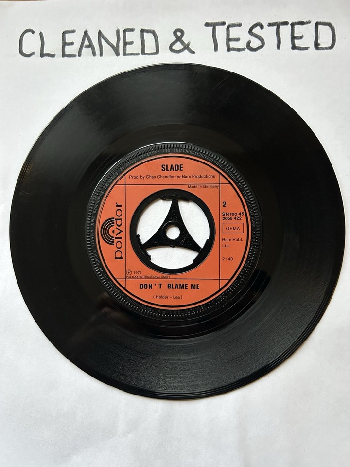 Slade- Merry Xmas Everybody / Don’t Blame Me7" Vinyl Single POLYDOR ...