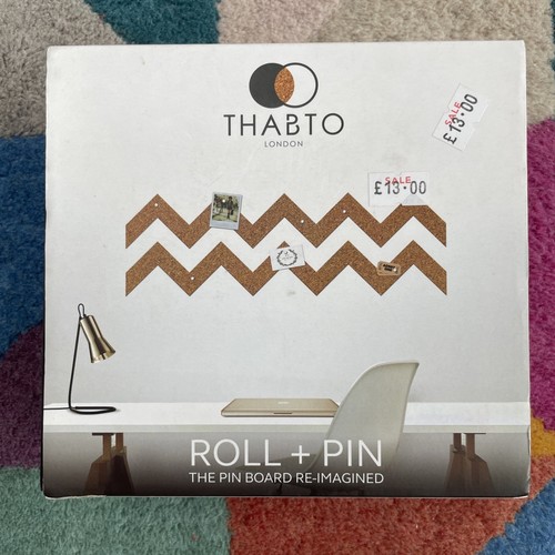 Thabto Roll & Pin Cork Pinboard Urban Outfitters | eBay UK