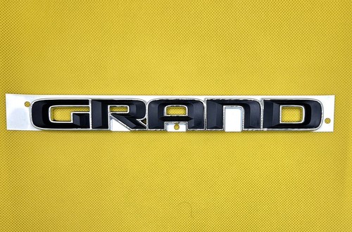 Genuine Mopar Jeep 55112900AB "GRAND" Front Door Chrome Nameplate Badge ...