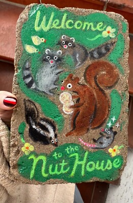 The Nut House Squirrel, Skunk, Raccoons, Ducks, Opossum Concrete Brick ...