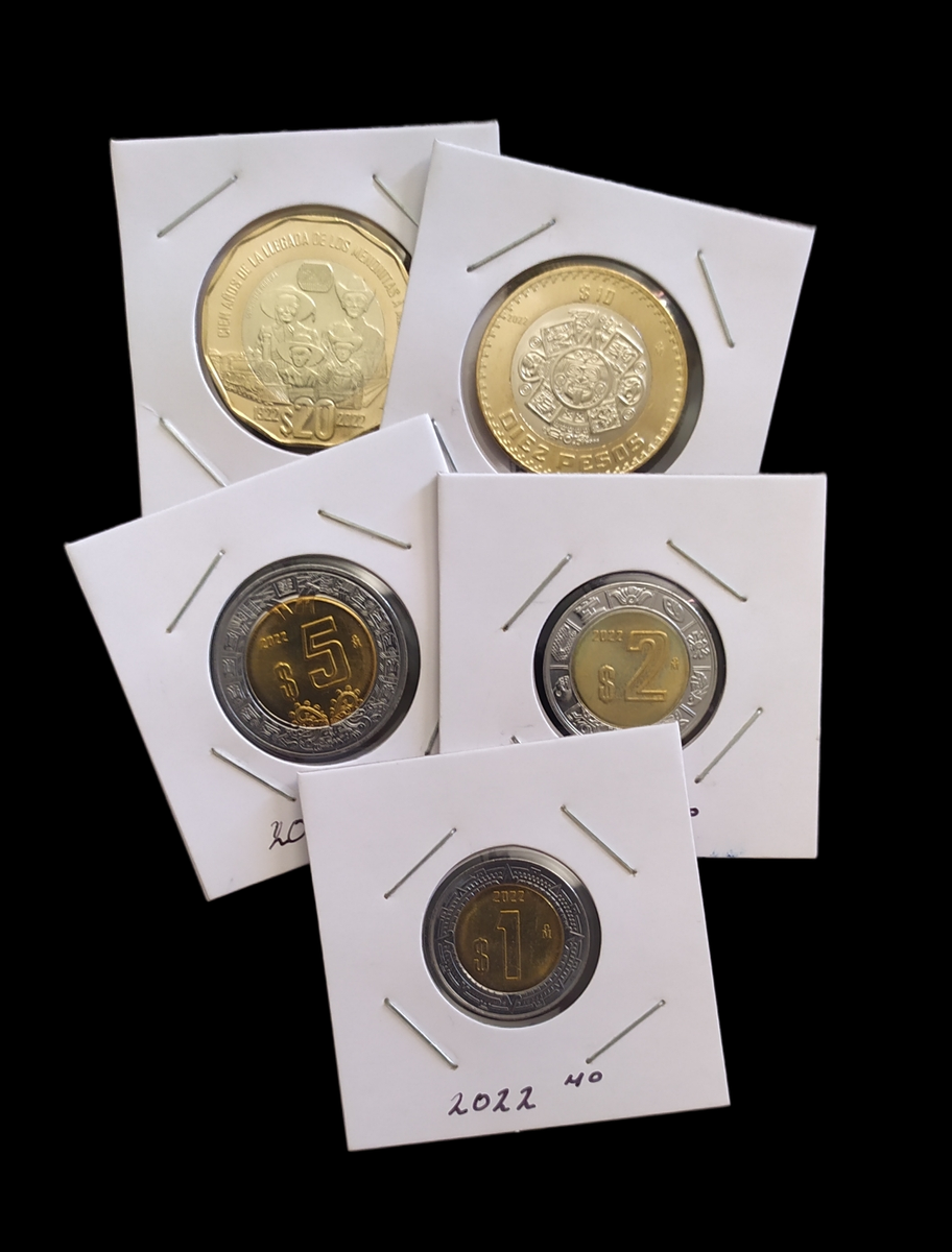 Images Of Mexican Coins Mexican Peso And Centavos Coins Exchange