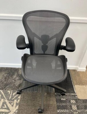 Herman Miller Aeron Remastered Posture Fit Size B New 2025 With Tags | eBay