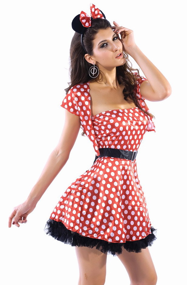 Minnie Mini Mickey Mouse Fancy Dress Costume Outfit Hen Night | eBay UK