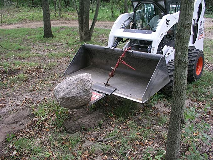 Quick Spade Combo - Digging Spade Bucket Attachment for skid steer ...