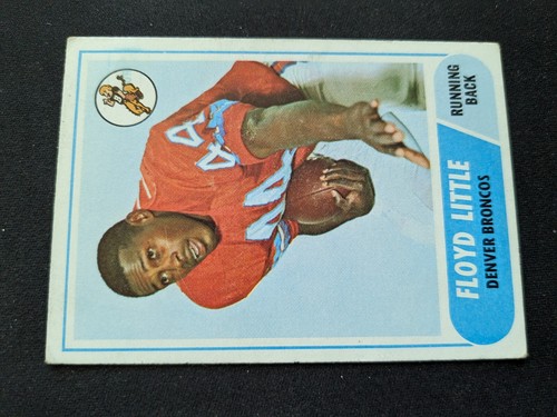 1968 Topps Football Card # 173 Floyd Little RC (HOF) - Denver Broncos ...