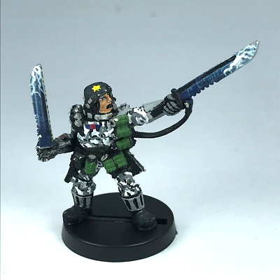 Metal Classic Stormtrooper Sergeant Imperial Guard Warhammer 40K X9730 ...