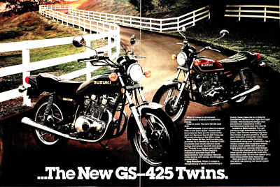 1979 Suzuki GS-425 Motorcycles - 2-Page Vintage Motorcycle Ad | eBay