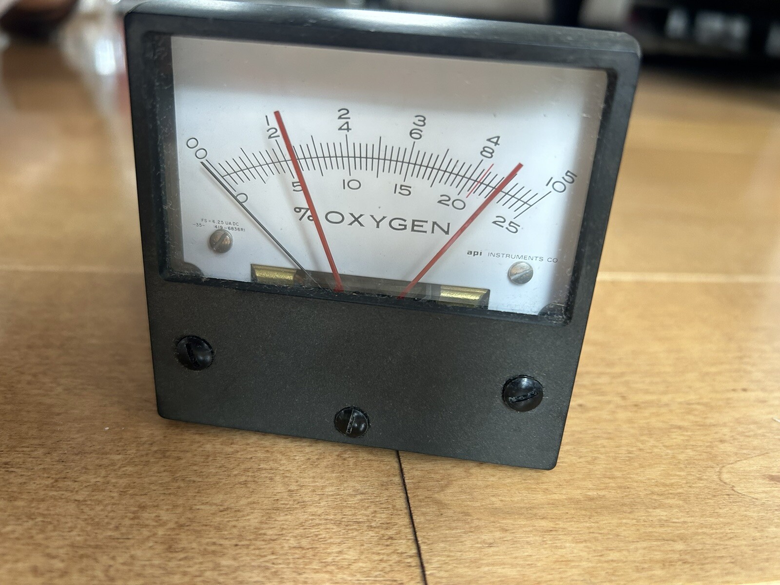 API INSTRUMENT SHIELDED OXYGEN METER 38-0022-8002 | eBay