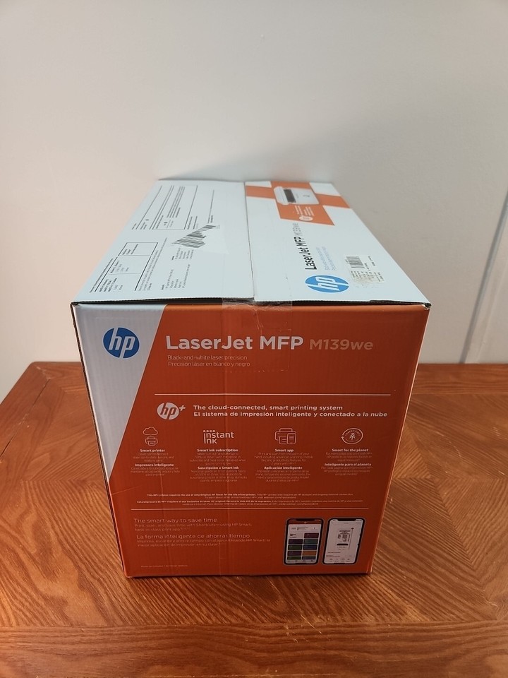 HP LaserJet MFP M139WE Wireless Smart All-in-One Printer . BRAND NEW | eBay