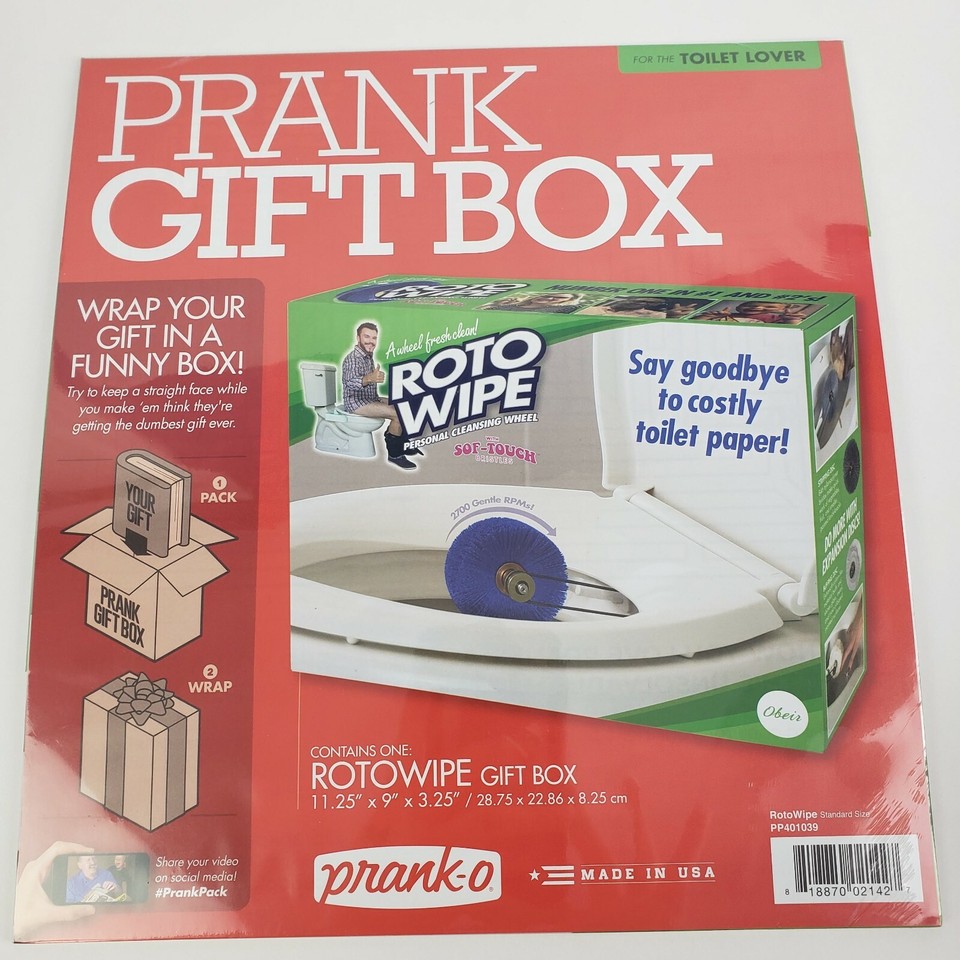 Prank Gag Gift Box Wrap Your Gift Funny New Choice Of Design Joke Box ...