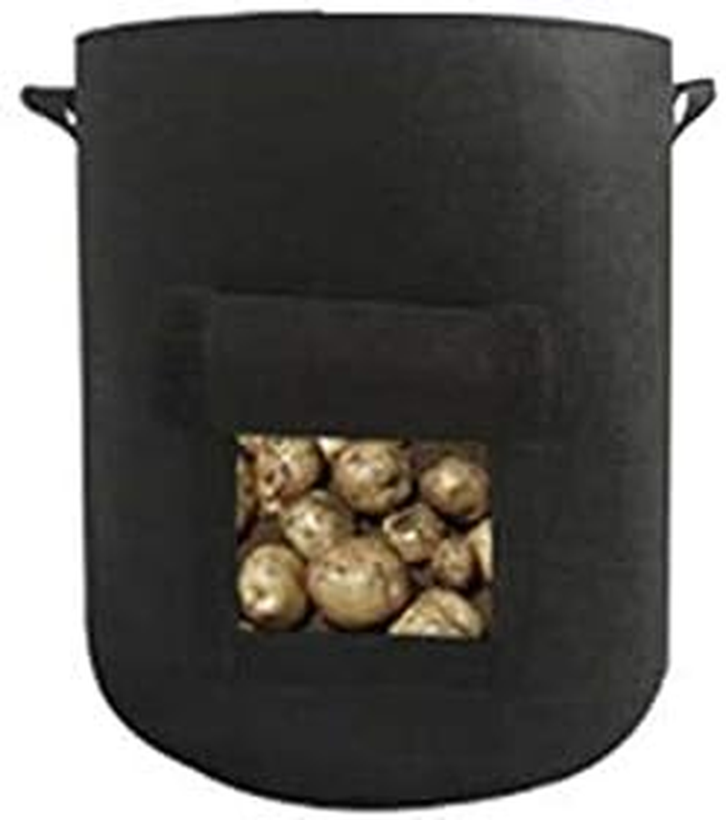 Potato Grow Planter Container Bag Pouch Root Plant Growing Pot Side ...