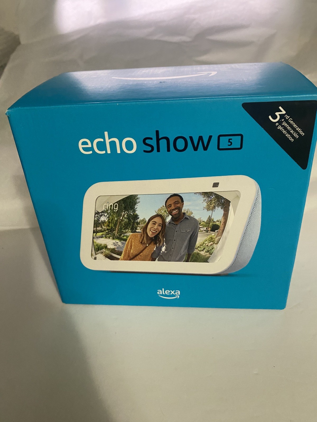 Amazon Echo Show 5 (3rd Gen.) 5.5in Smart Display Speaker - Cloud Blue