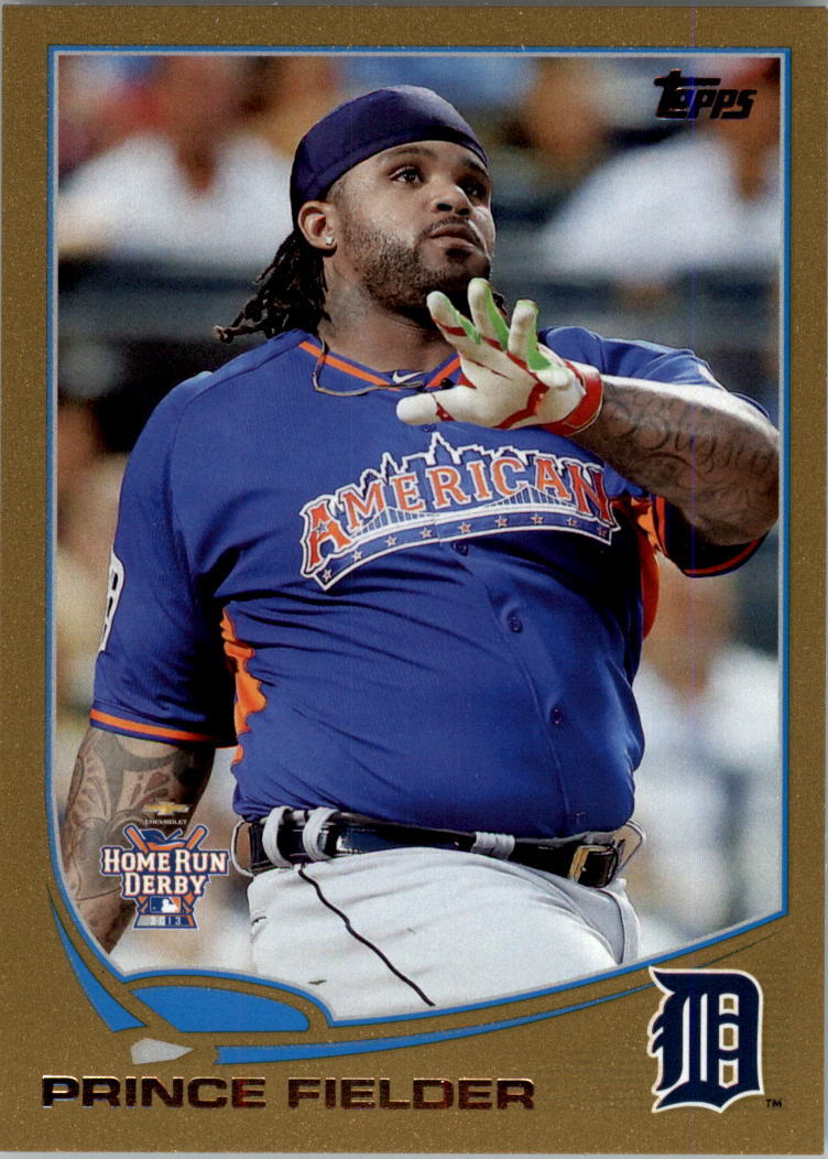 2013 (TIGERS) Topps Update Gold #US91 Prince Fielder/2013 | eBay