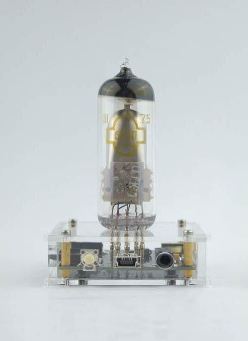 NO TUBE-USB Powered 6E1P(EM80)Magic Eye VU Meter(Audio Visualizer)NIXIE ...