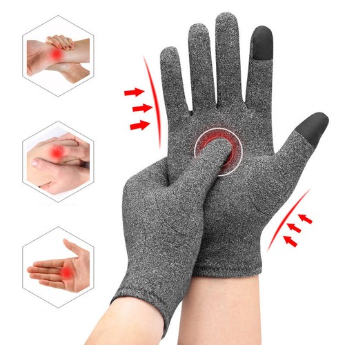 1Pc arthritis gloves woman Rheumatoid Magnetic Compression Gloves Pain ...