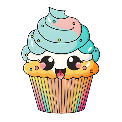 Autoaufkleber Sticker Cupcake Aufkleber 9X9 cm | eBay.de