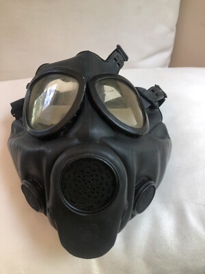 Vintage US Military USM 65 MSA 2 E 8 Black Chemical Biological Gas Mask ...