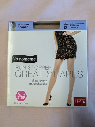 No Nonsense Run Stopper Great Shapes Size D | eBay